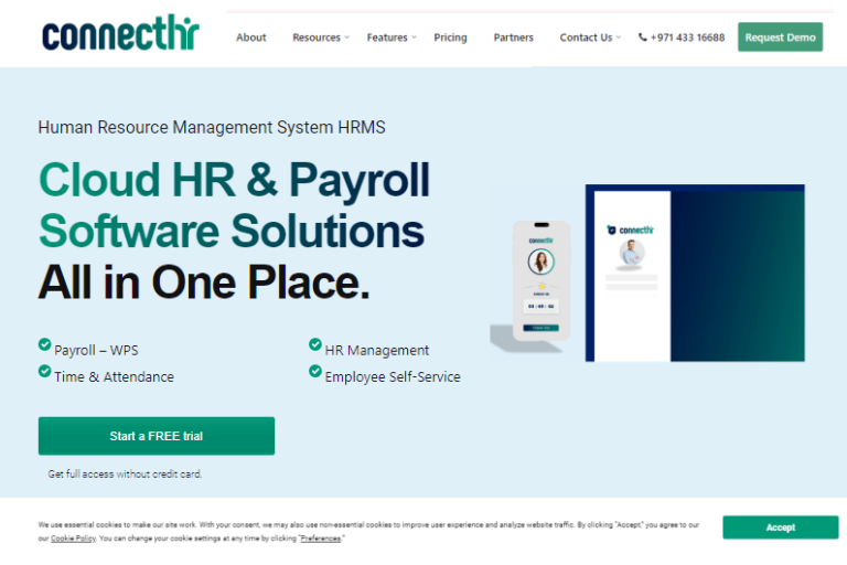 Connect HR: HR software and Payroll software in Dubai | UAE