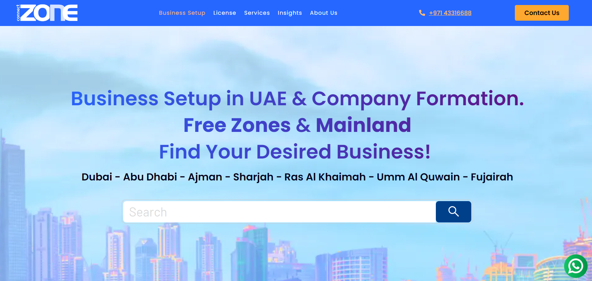 Connect Zone | Business Formation in Dubai - UAE