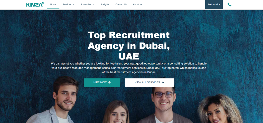 Kinza HR | Recruitment Agency in Dubai - UAE | Connect Group
