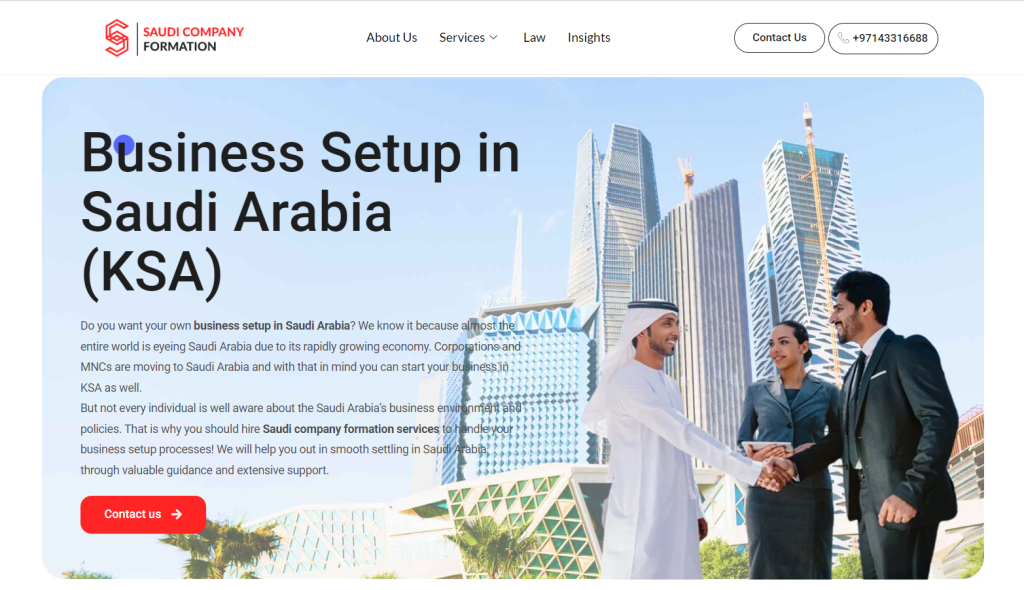 Saudi Arabia: Company Formation | Connect Group