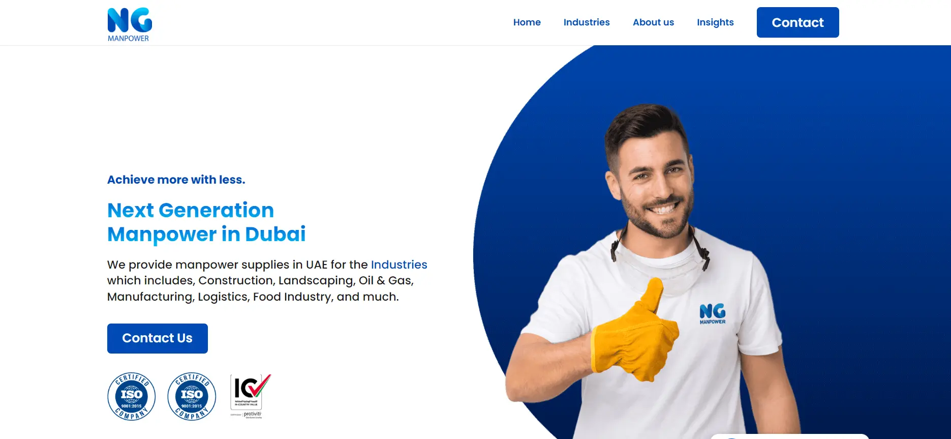 NG Man Power | Manpower in Dubai - UAE | Connect Group